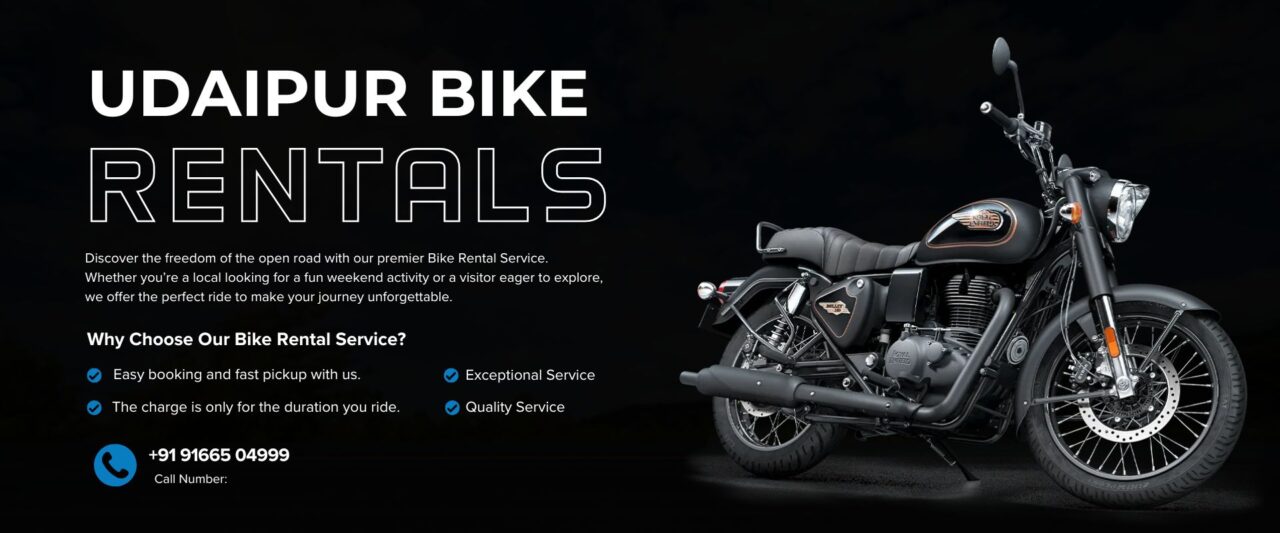 Udaipur Bike Rentals | Rent on Bike Services in Udaipur